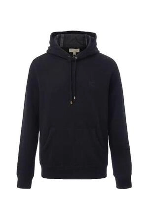 Burberry Pullover Hoodie - Black