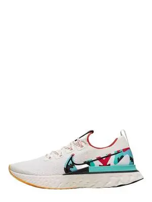 Nike React Infinity Run Flyknit "a.i.r." Athletic Sneakers - Sail/black