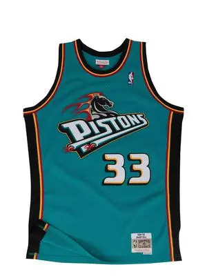 Mitchell & Ness Mitchell & Ness X NBA Detroit Pistons 1998-99 Road Swingman Jersey - Grant Hill 33 Green