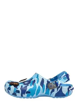 CROCS X A Bathing Ape Clog 'oxygen - Abc Camo/blue