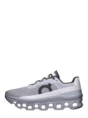 On Cloudmonster Running Shoes - Alloy/silver