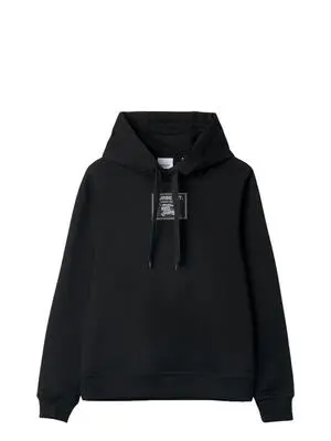 Burberry Prosum Label Hoodie - Black