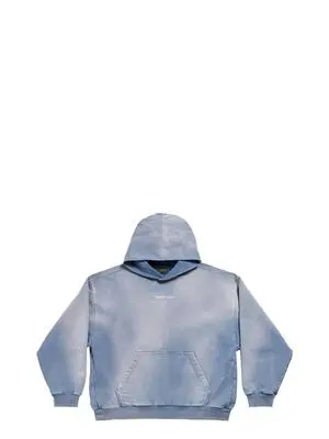 Balenciaga Logo Hoodie - Blue