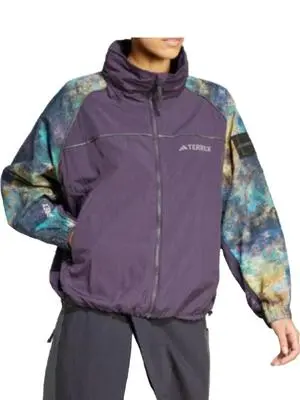 Adidas Wind.rdy Jacket - Purple/green