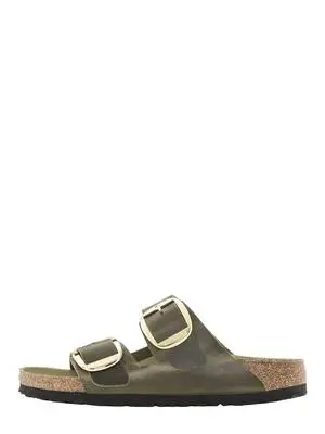 BIRKENSTOCK Arizona Big Buckle Sandals - Olive Green