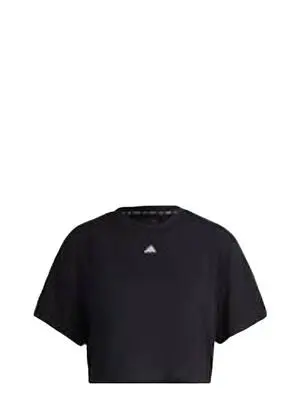 Adidas Studio Cropped T-shirt - Black