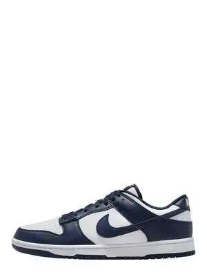 Nike Dunk Low Sneakers - White/midnight Navy/white