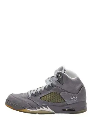 JORDAN 5 "wolf Grey" Sneakers - Light Graphite/white/wolf Grey
