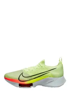 Nike Nike Air Zoom Tempo NEXT% Flyknit Athletic Sneakers Barely Volt/black/hyper Orange