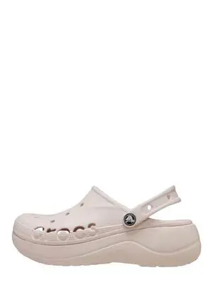 CROCS Baya Platform Clog - Barely Pink