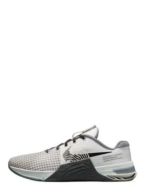 Nike Nike Metcon 8 Athletic Lace-Up Sneakers Grey