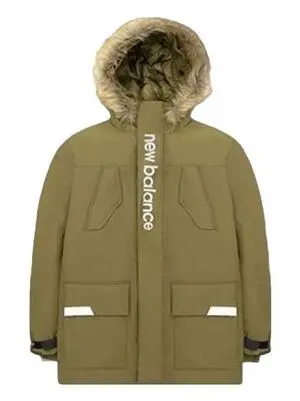 NEW BALANCE Parka Jacket - Olive Green