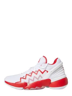 Adidas Adidas D.O.N. Issue #2 High Top Sneakers White/red