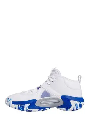 Adidas Exhibit Select Mid Sneakers - Cloud White/royal Blue/silver Metallic