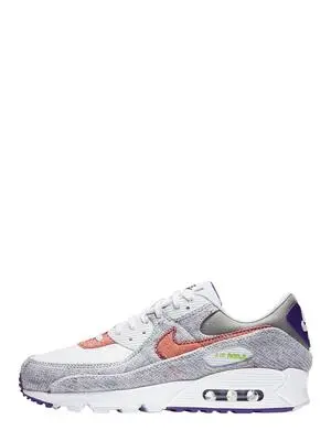 Nike Nike Air Max 90 Recycled Jerseys Pack Sneakers Graywhitepurple