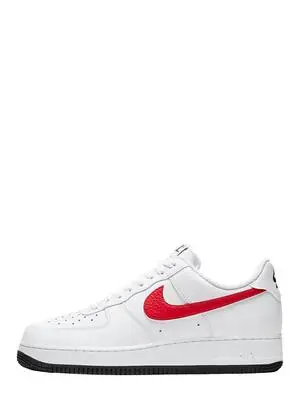 Nike Force 1 '07 "mismatched Swooshes - Whiteredblue