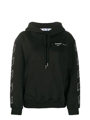 OFF-WHITE Off-White Pattern Printing Hoodie