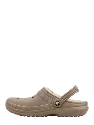 CROCS Classic Lined Clogs - Tan/brown