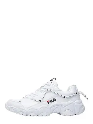 FILA Chunky Sneakers With Tie Fastening - White