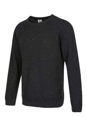 NIKE Nike Round Neck Long Sleeve Wool Pullover Sweater