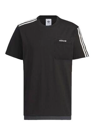 ADIDAS Adidas Adicolor Short Sleeve T-shirt 'black'