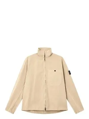 Stone Island Organic Panama Cotton Old Effect Jacket - Desert