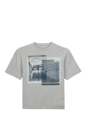 JORDAN X Union X Bephies Beauty Supply T-shirt 'gray Fog - Grey/multi-color