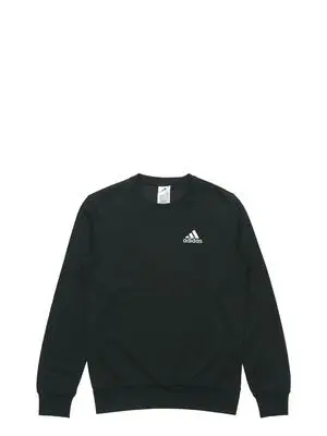 Adidas Sl Ft Swt Training Sports Crewneck Sweatshirt - Black