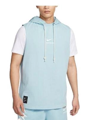 Nike Dri-fit Sleeveless Hooded Vest - Blue