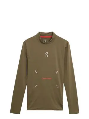 On X Pleasures X The Loop Long Sleeved T-shirt - Olive