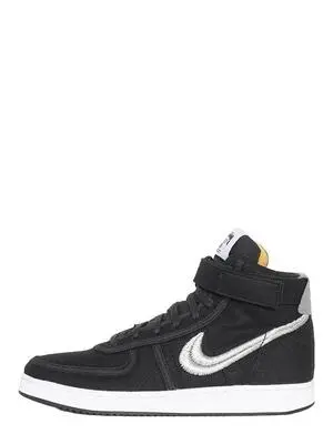 Nike Nike X Stussy Vandal High Top Sneakers Black/silver-white-green