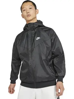 Nike Windrunner Hooded Jacket - Black