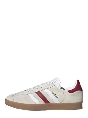 Adidas Adidas Gazelle "Aluminium Burgundy" Suede Sneakers Beige/tan/burgundy