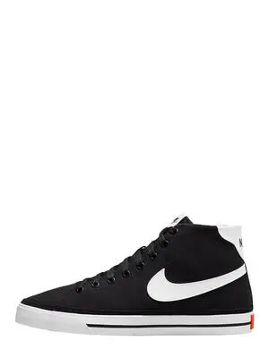 Nike Nike Court Legacy Canvas Mid Black/white/orange