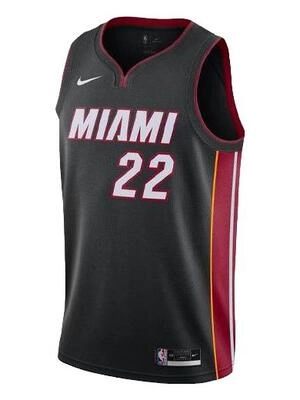 Nike X Nba Miami Heat 20-21 Jersey - Black
