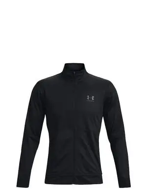 Under Armour Pique Track Jacket - Black