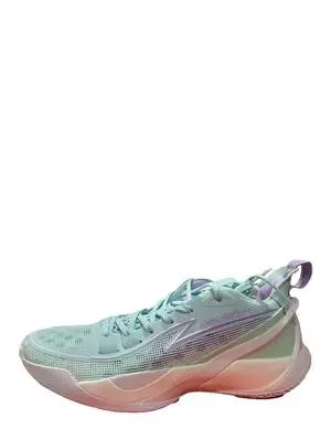 LI-NING Sonic 10 V2 Low Athletic Sneakers - Green/purple/white