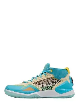 NEW BALANCE Kawhi "moreno Valley" Athletic Sneakers - White/blue/yellow
