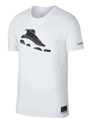 Nike Men's Nike Solid Color Pattern Printing Athleisure Casual Sports Short Sleeve White Black T-shirt Default Colorway