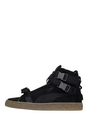 PUMA PUMA Suede Classic High Top Buckled Sneakers Black
