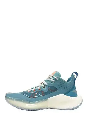 LI-NING Sonic Low-top Basketball Sneakers - Blue