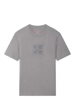 LI-NING Embroidered Graphic T-shirt - Grey