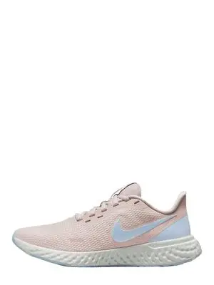 Nike Revolution Low Top Athletic Sneakers - Pink/silver/blue