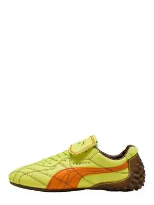 PUMA X Fenty Avanti Ls Stitched Sneakers - Lime Sheen/pumpkin Pie