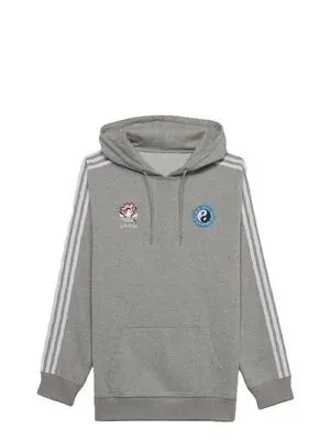 PALACE X Adidas Originals Graphic Hoodie - Grey