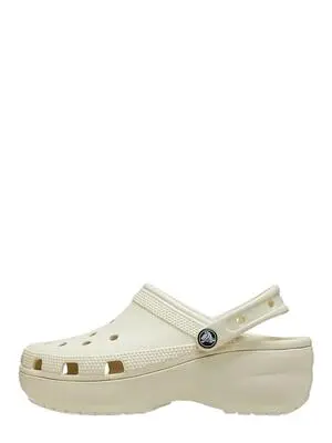 CROCS Crocs Classic Platform Clogs Bone