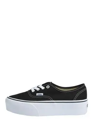 VANS Authentic Stackform Platform Sneakers - Black/white