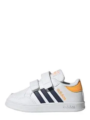 Adidas Breaknet Shoes - Cloud White/dark Blue/flash Orange