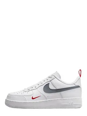 Nike Force 1 Low "cut Out Swoosh - White/red