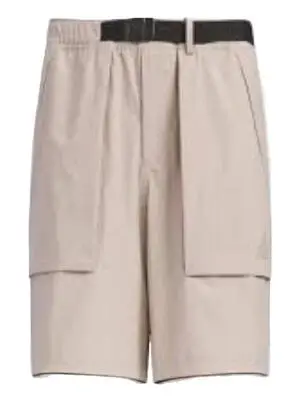 Adidas Shorts With Belt Detail - Beige